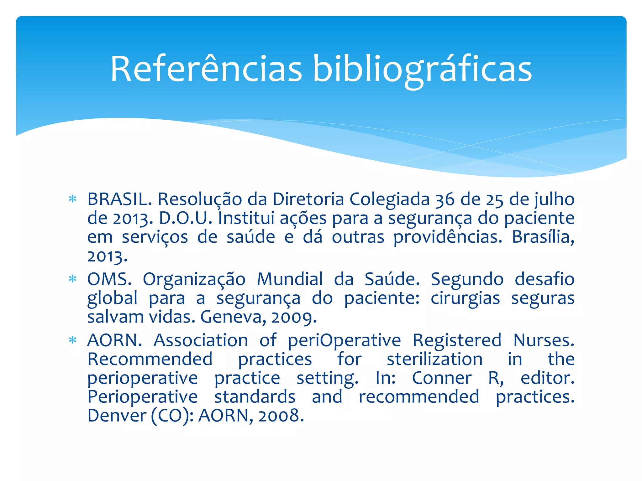 Protocolo de normotermia, um sinal vital para segurança do paciente ...