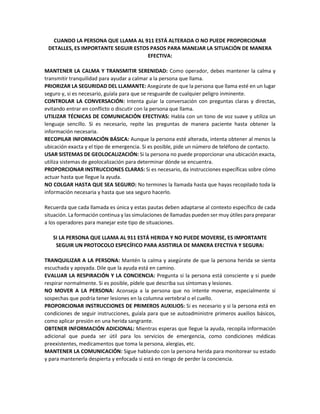 PROTOCOLO DE RESPUESTA PARA LLAMADAS DE EMERGENCIA AL 911.docx