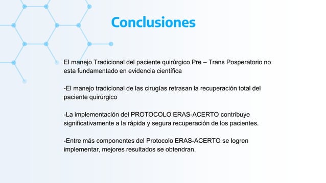 Protocolo ERAS | PPTX