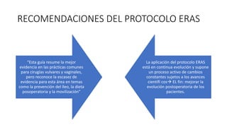 PROTOCOLO ERAS EN CIRUGIA ELECTIVA VULVAR Y VAGINAL.pptx