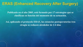 Protocolo ERAS | PPTX