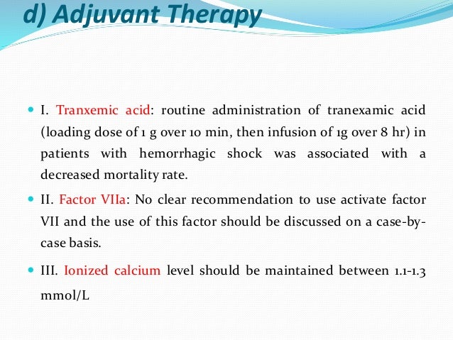Protocol of trauma resuscitation | PPT