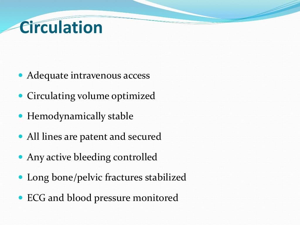 Protocol of trauma resuscitation | PPT