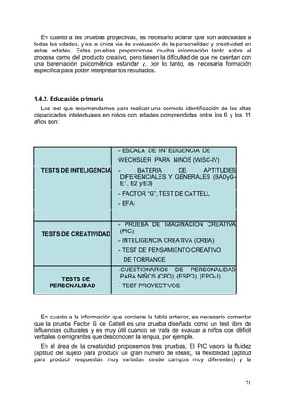 PROTOCOLO DE IDENTIFICACIÓN DE NIÑOS/AS CON ALTAS CAPACIDADES ...