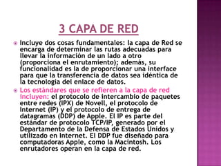 Protocolos de la capas del modelo osi | PPTX