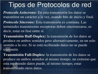 Protocolos de red | PPTX