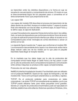 Protocolos de red | DOCX