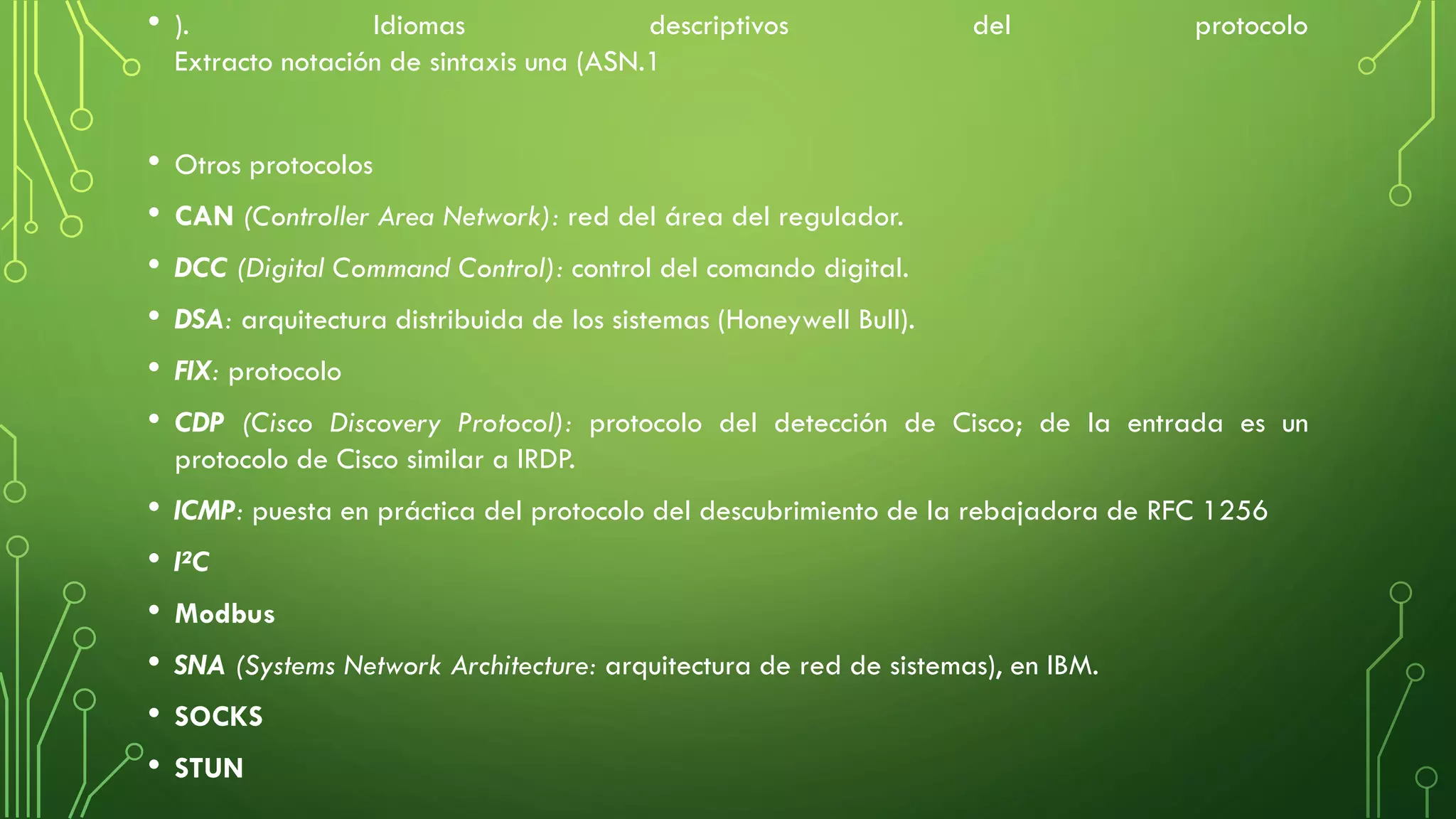 Protocolos de redes | PPT