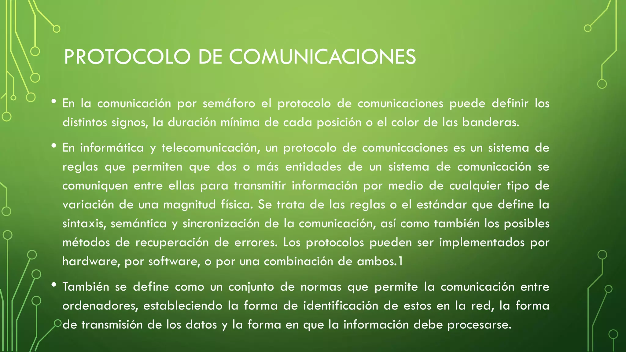 Protocolos de redes | PPT