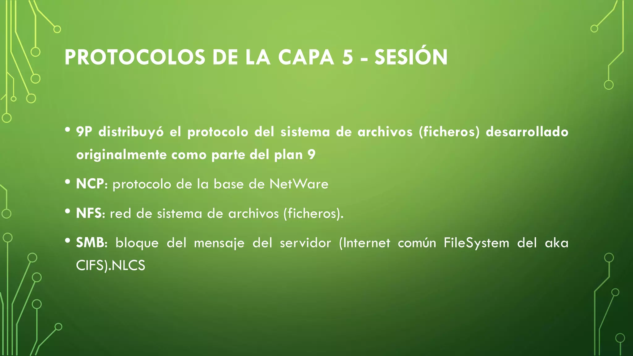 Protocolos de redes | PPT