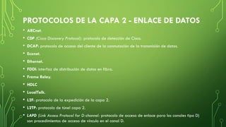 Protocolos de redes | PDF