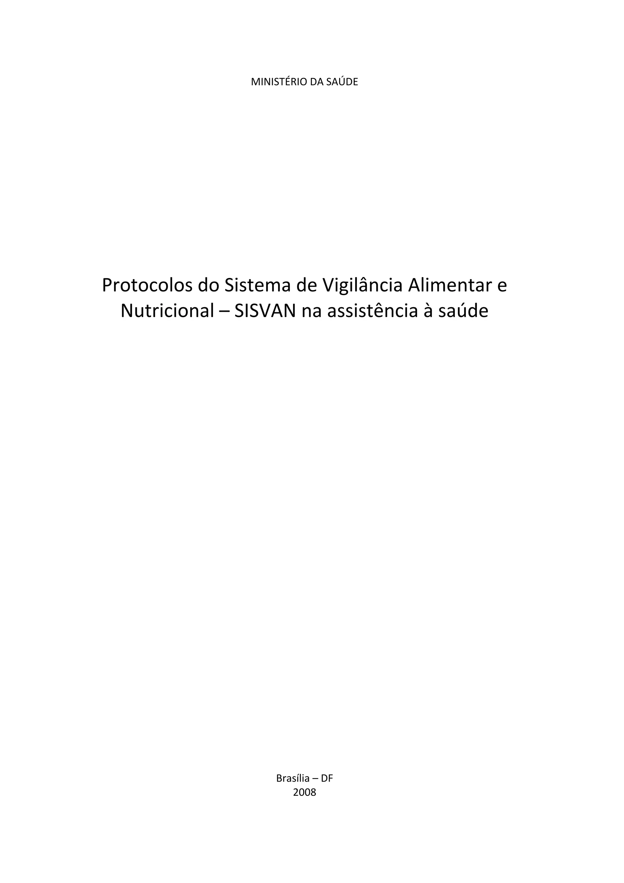 Protocolo sisvan | PPT