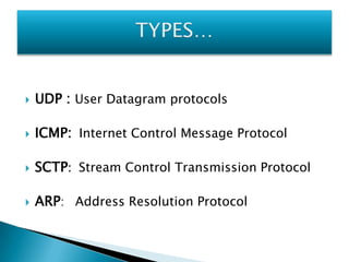 Protocols | PPTX | Computer Networking | Computing