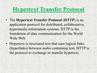 Protocols | PPT