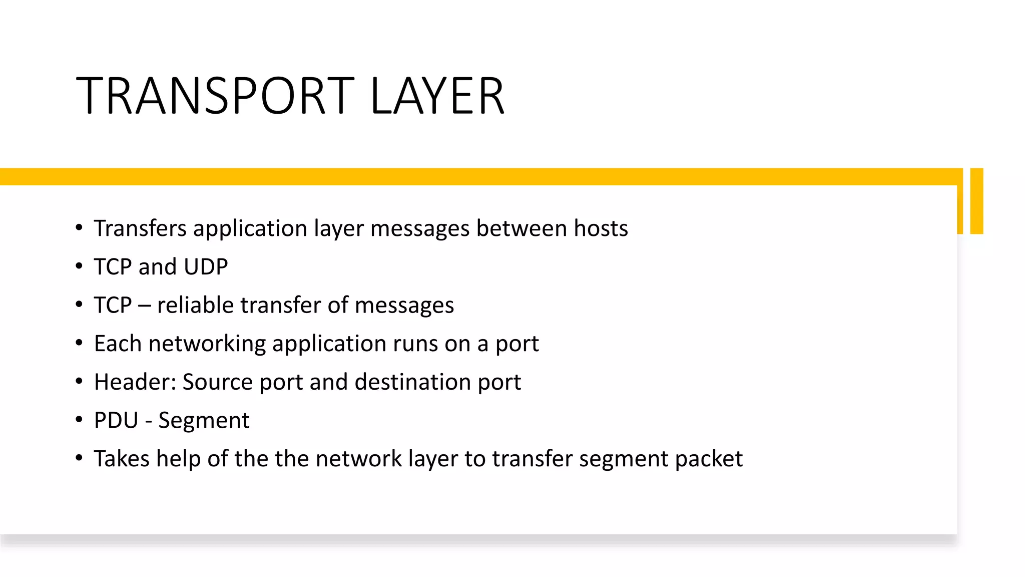 OSI Model Layers and Internet Protocol Stack | PPTX