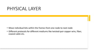 OSI Model Layers and Internet Protocol Stack | PPTX