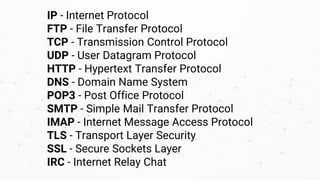 Protocols | PPT