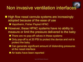 Heated humified high flow nasal cannula, does it have a rule in NICU ...
