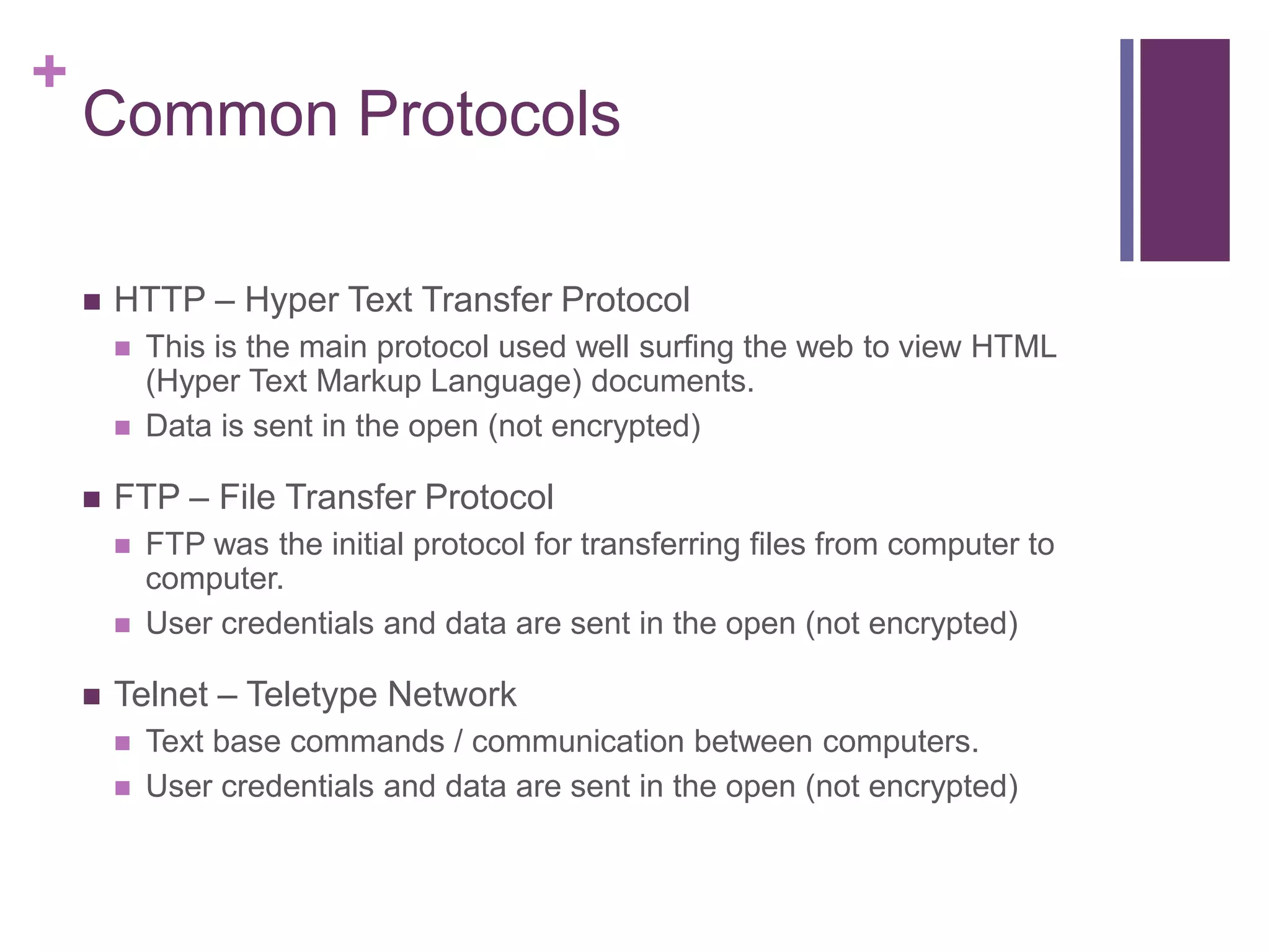 Protocols | PPT