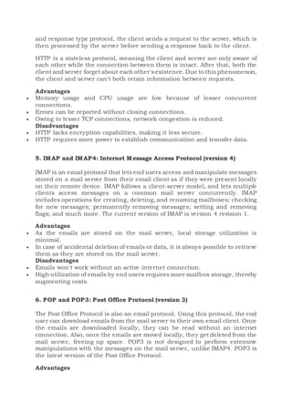 Protocols and its standards | PDF