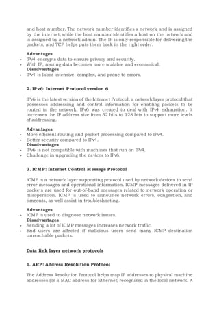 Protocols and its standards | PDF