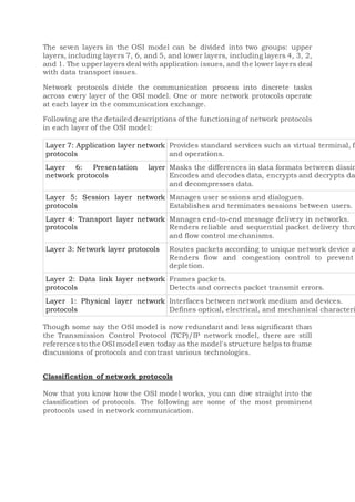 Protocols and its standards | PDF