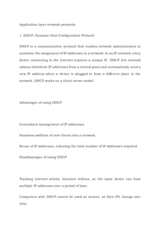 Protocols and its standards | PDF