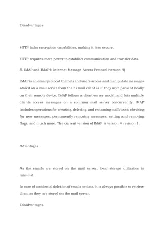 Protocols and its standards | PDF