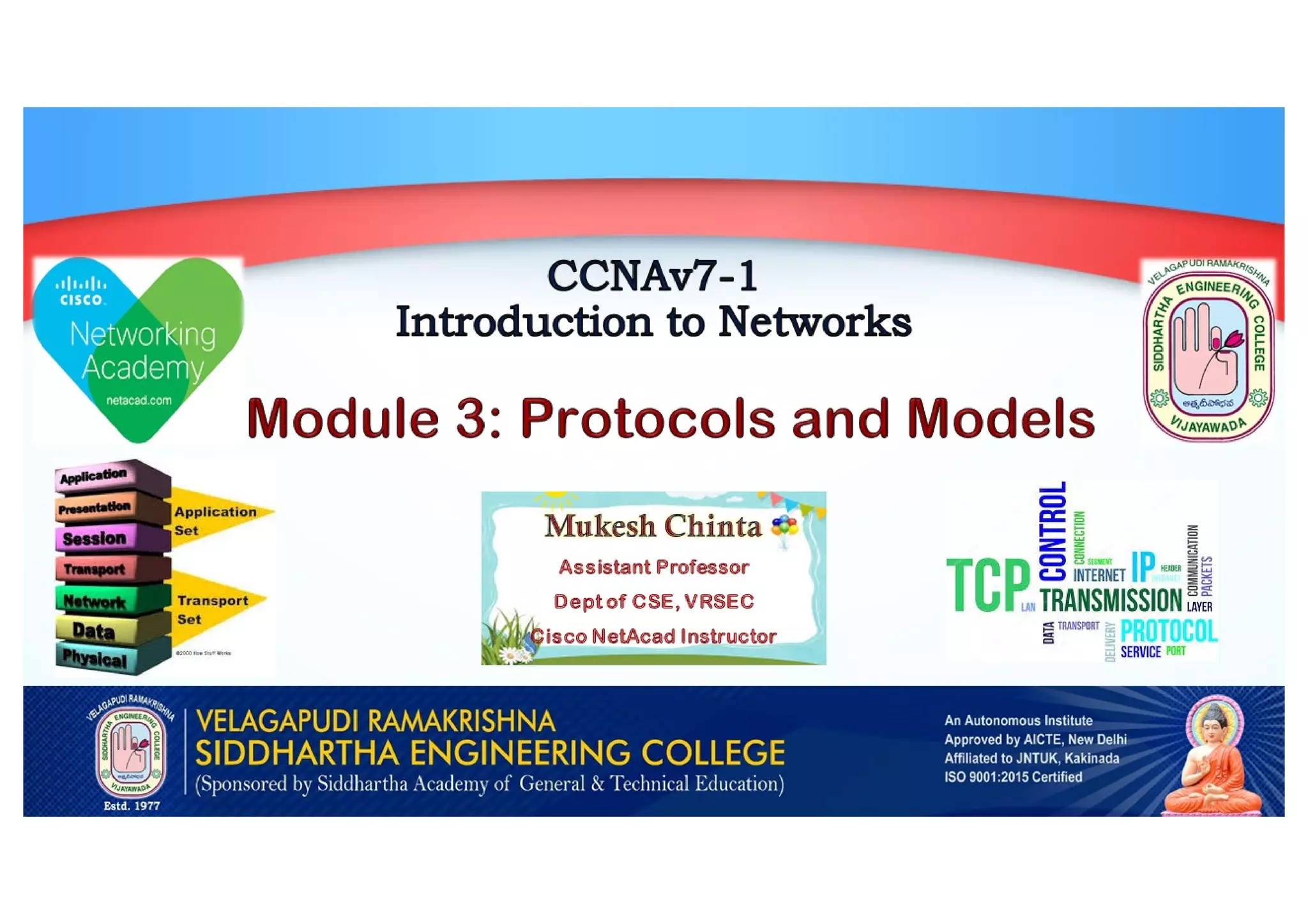 Protocols And Reference Models Ccnav7 1 Ppt