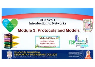 Protocols and Reference models CCNAv7-1 | PPT