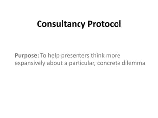 Protocols for Professional Conversations | PPT | Free Download