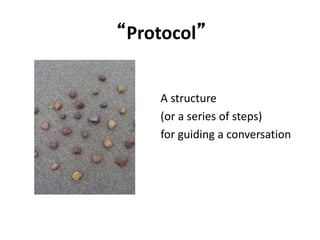 Protocols for Professional Conversations 2019 | PPTX
