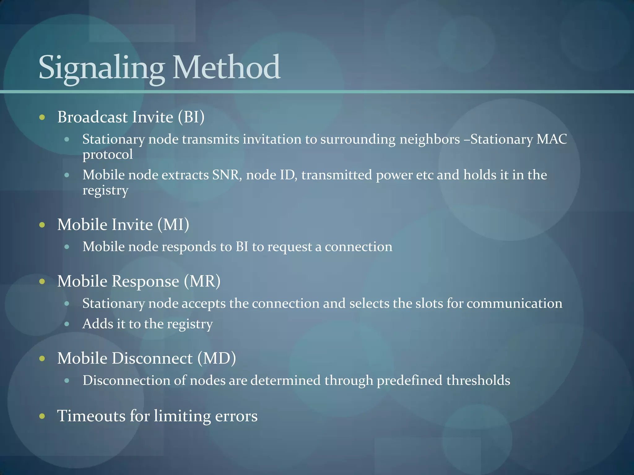 Protocols For Self Organisation Of A Wireless Sensor Network | PPTX