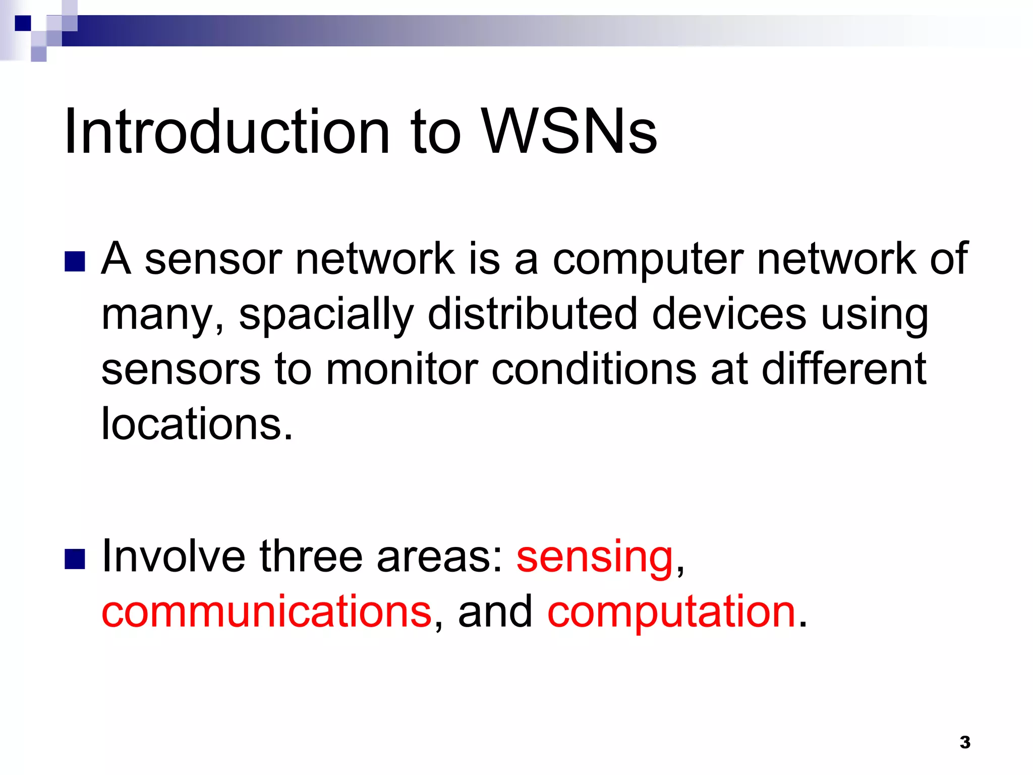 Protocols for wireless sensor networks | PPT