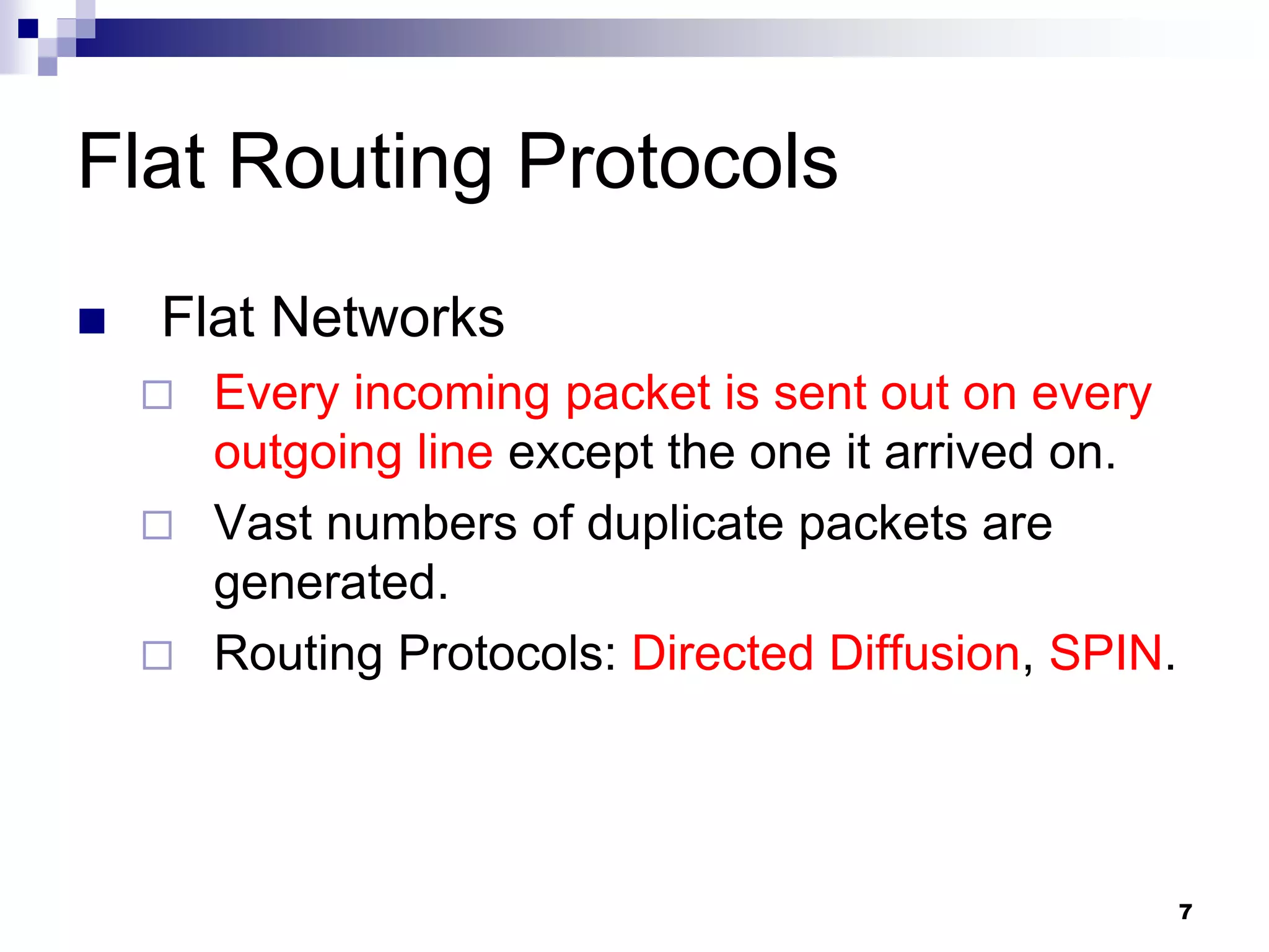 Protocols for wireless sensor networks | PPT