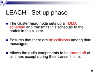 Protocols for wireless sensor networks | PPT