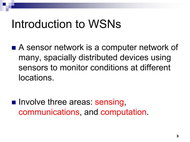 Protocols for wireless sensor networks | PPT