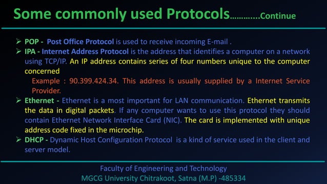 Protocols | PPTX