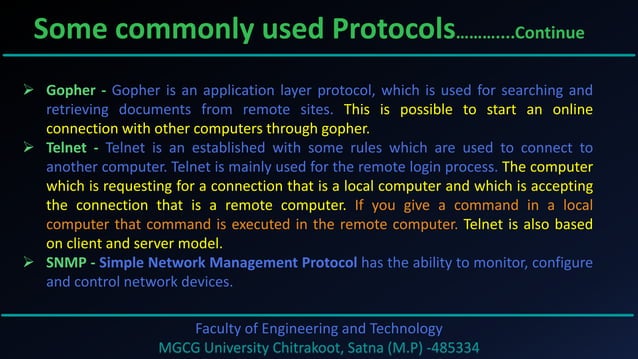 Protocols | PPTX