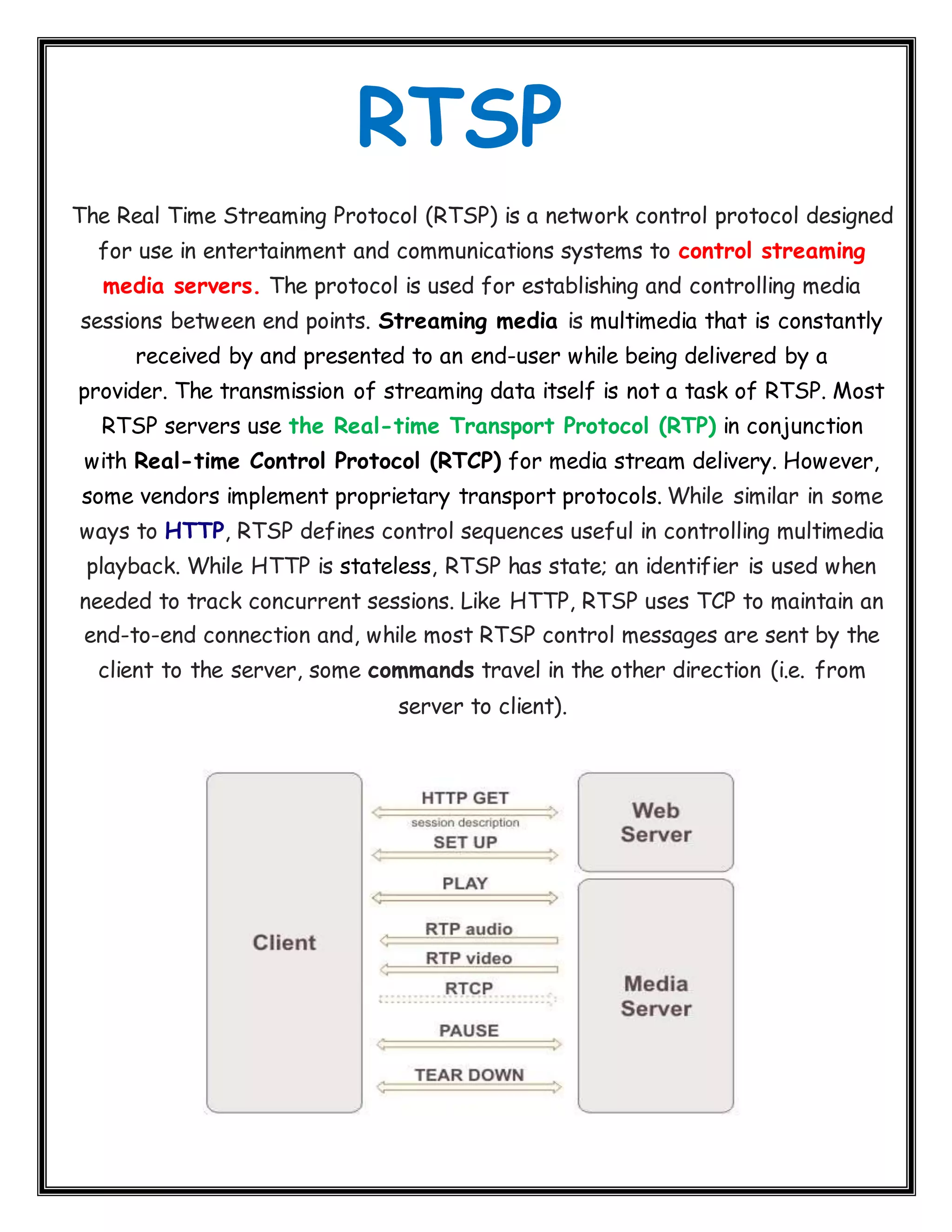 Protocols in computer network | DOCX