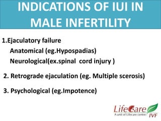 PROTOCOLS Intra Uterine Insemination (sharing personal experience) | PPTX