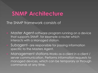 Protocol snmp | PPTX