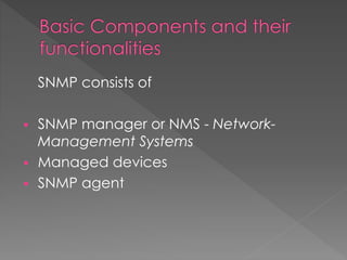 Protocol snmp | PPTX