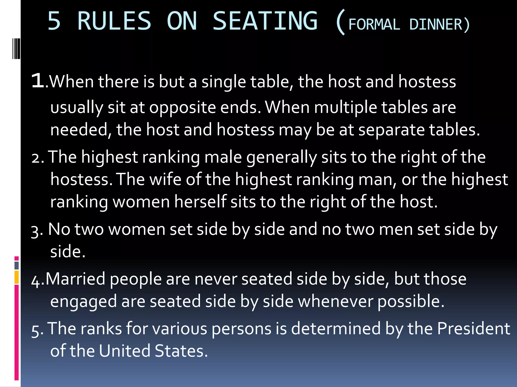 Protocols of event management | PPTX