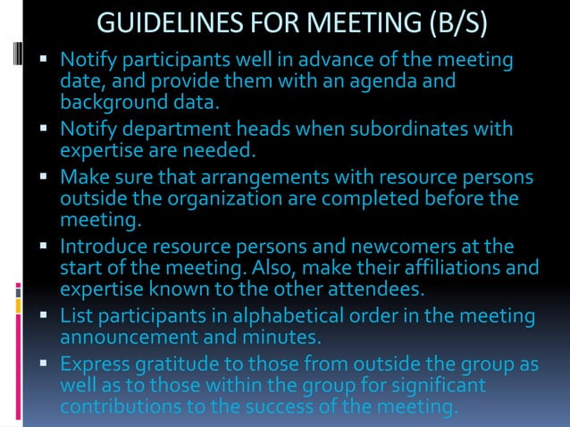 Protocols of event management | PPTX