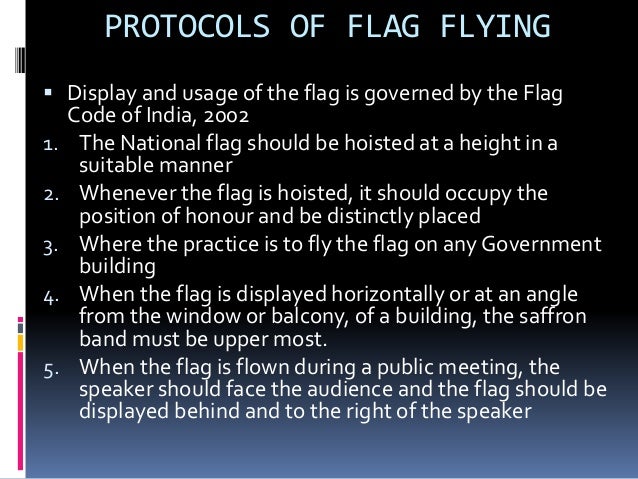 Protocols of event management