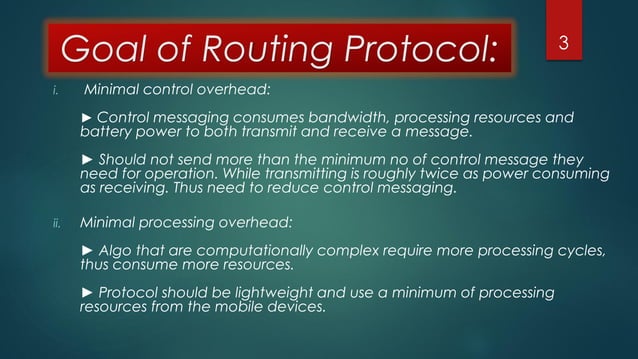Ad-hoc routing protocols | PPT