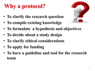 Protocol | PPTX | Science