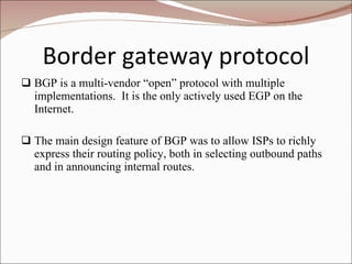 routing Protocols and Virtual private network | PPT