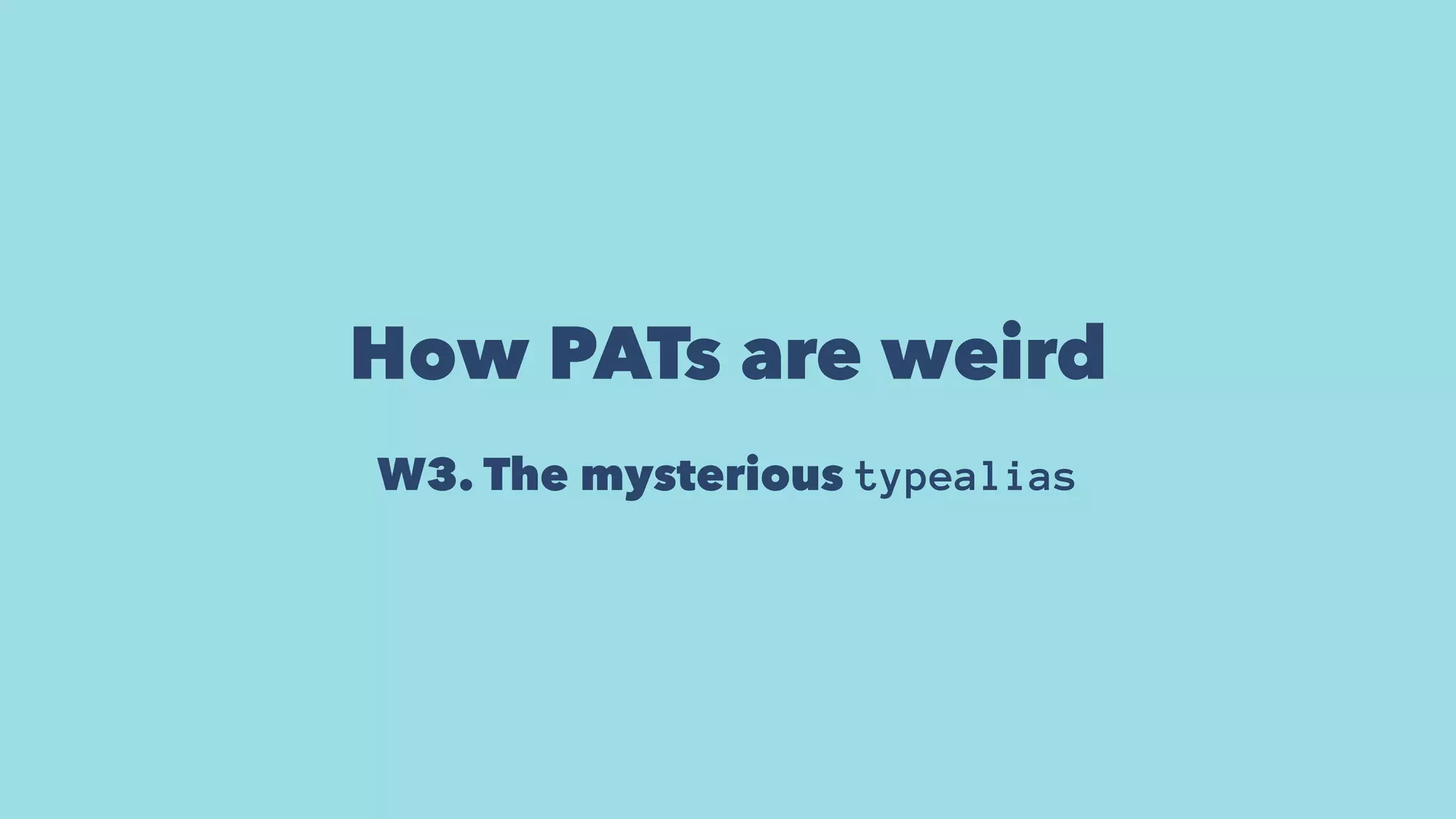Protocols With Associated Types And How They Got That Way Ppt